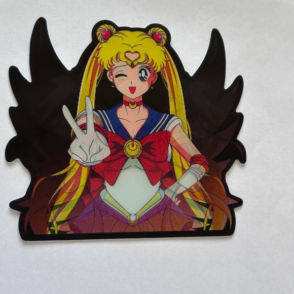 Art | Sailor Moon 3d Lenticular Motion Car Sticker Decal Peeker | Poshmark